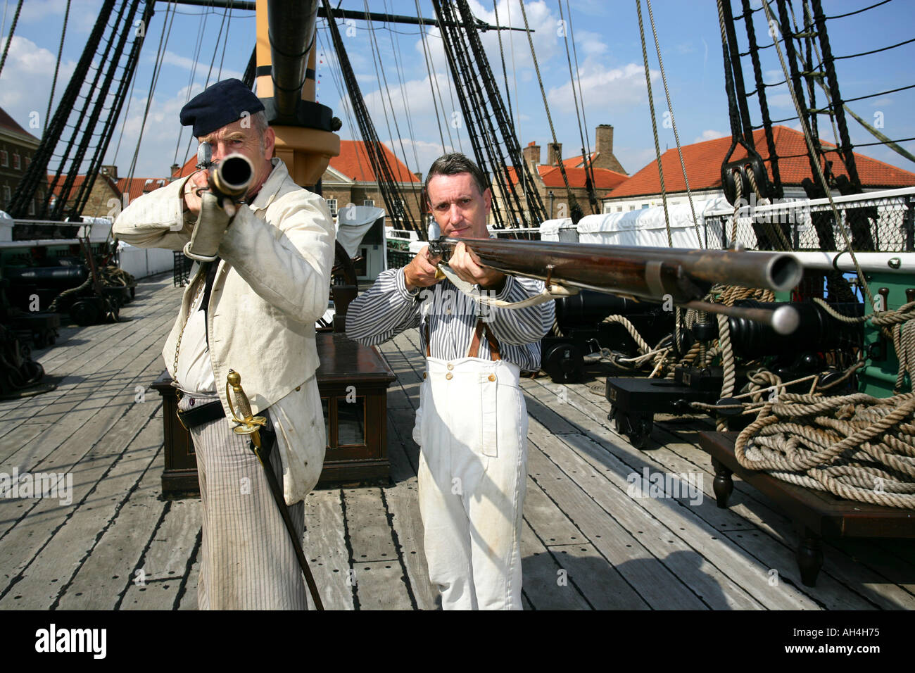 The Hartlepool Historic Quay visitor attracation and the restored ...