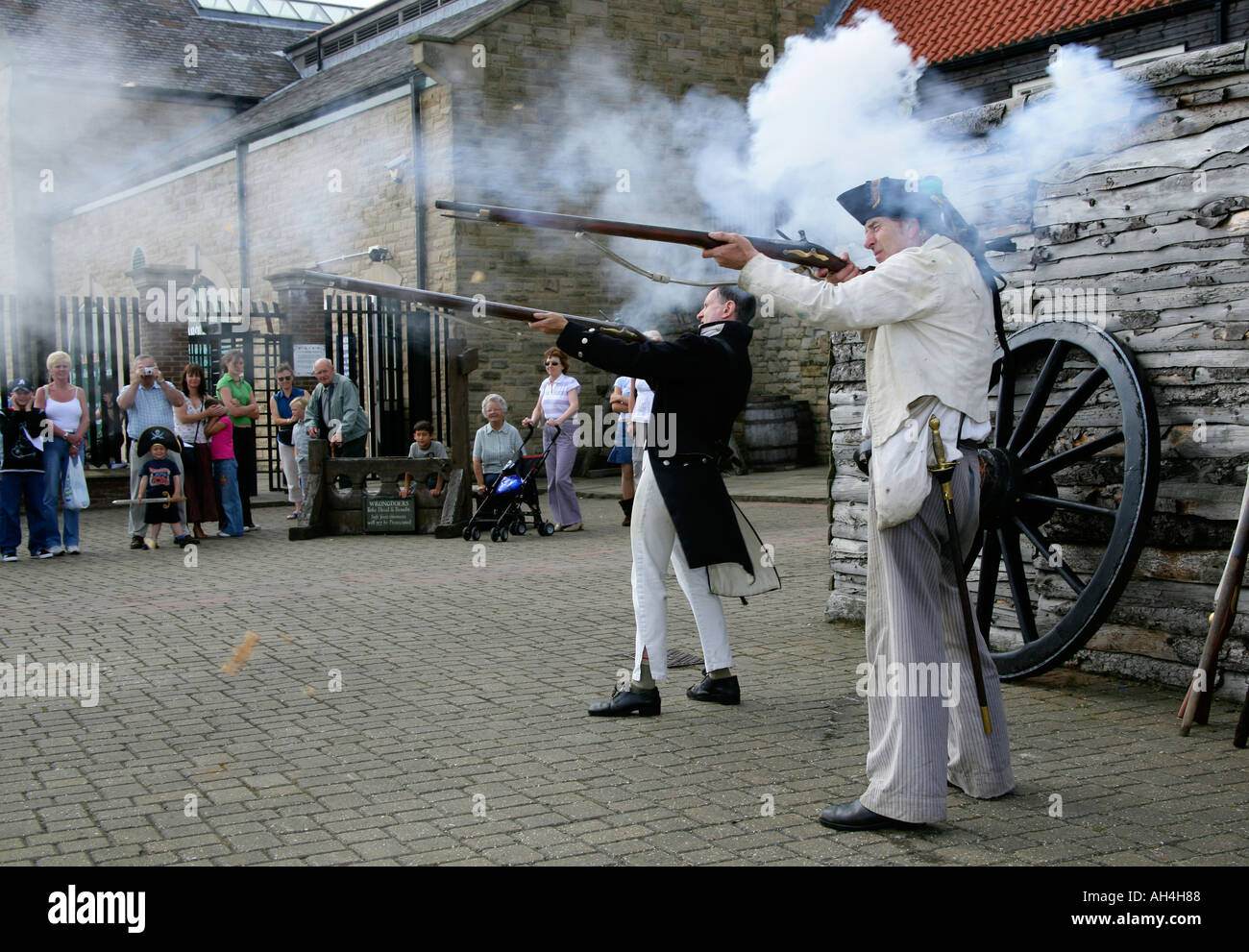 The Hartlepool Historic Quay visitor attraction and the Sons of the Sea ...