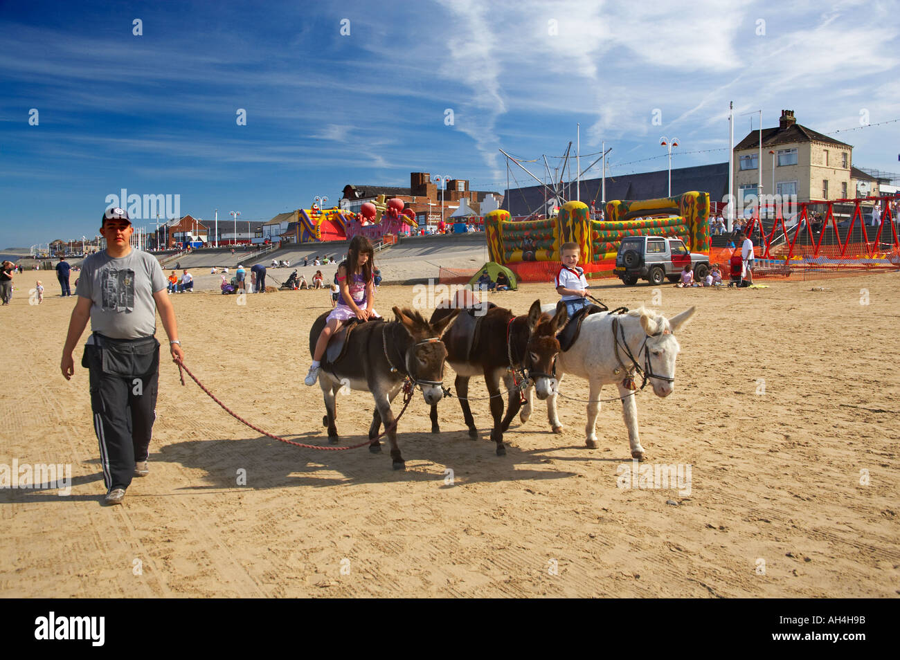the Beach Redcar Cleveland England Stock Photo - Alamy