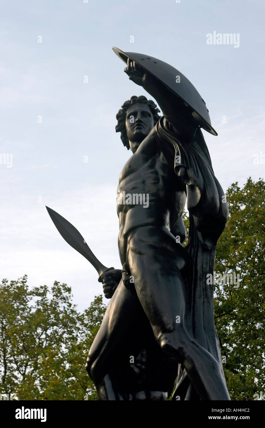 Statue of Achilles by Richard Westmacott in Hyde Park London W1 England ...