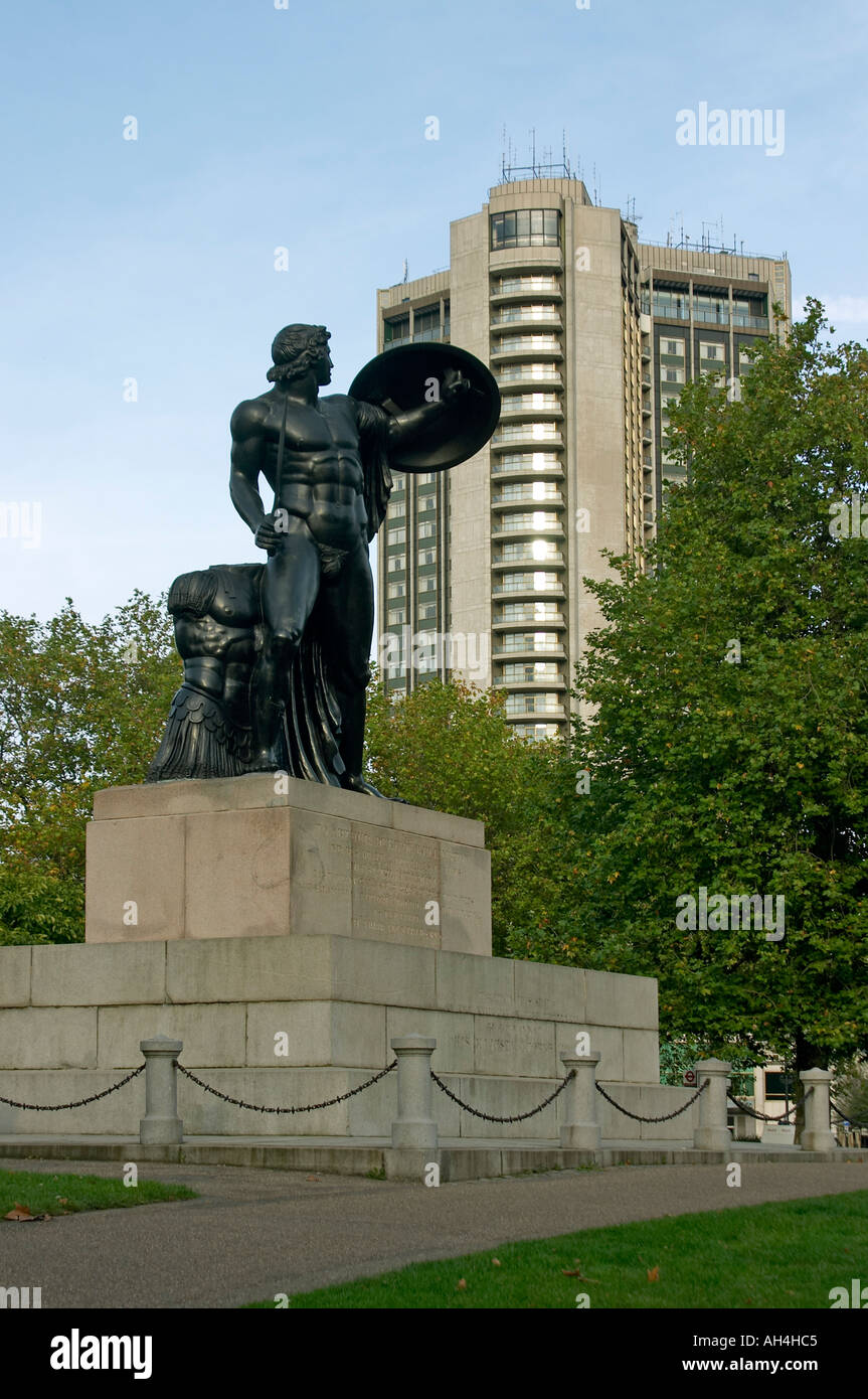 Statue of Achilles by Richard Westmacott in Hyde Park London W1 England ...