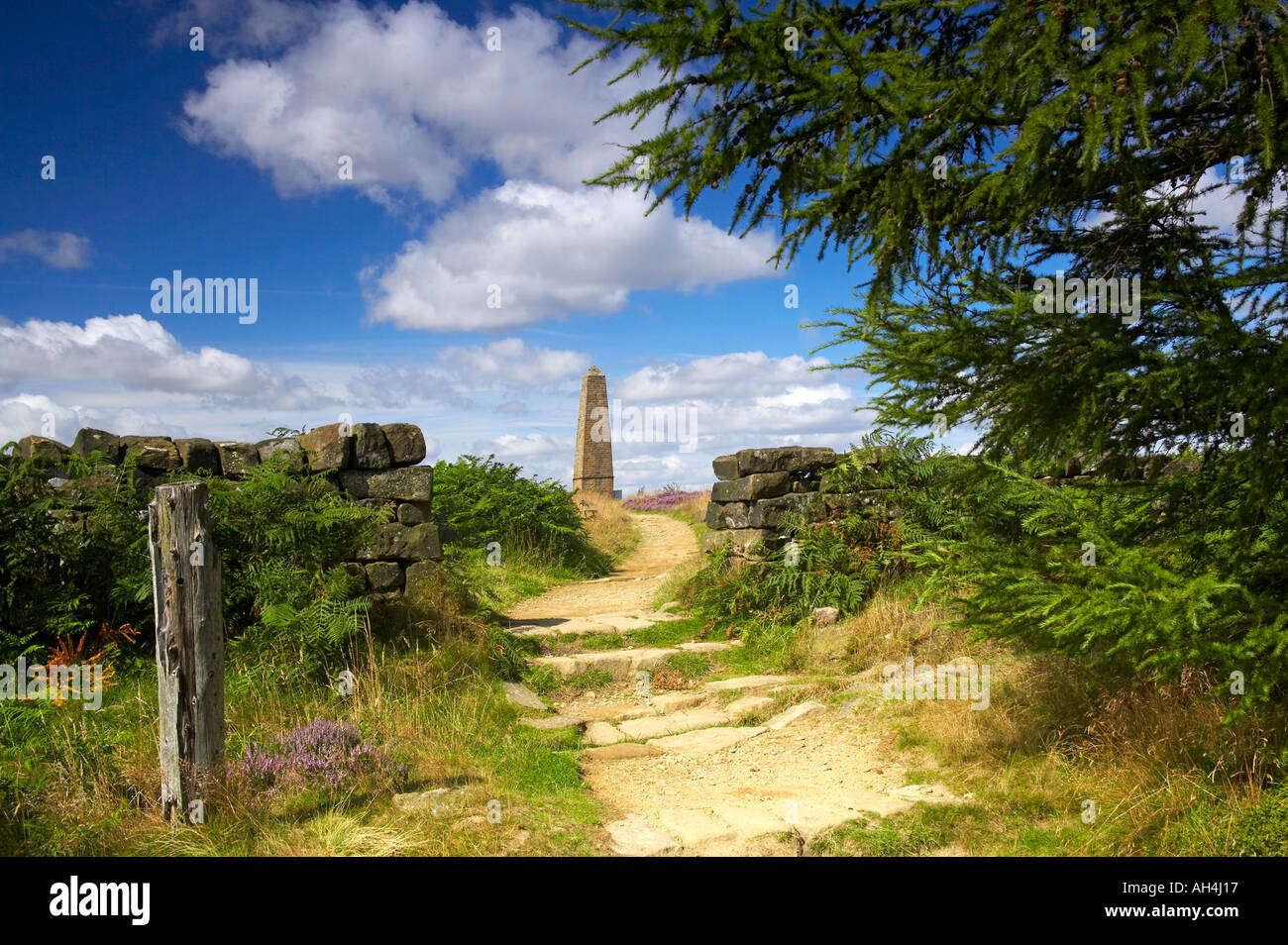 Captain Cooks Monument Easby Moor near Great Ayton North Yorkshire ...