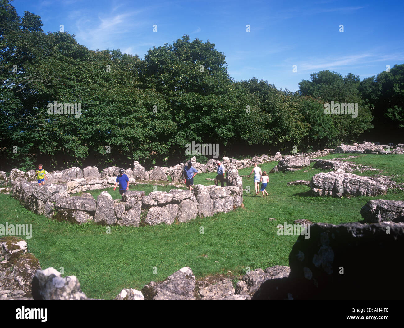 Ancient Village Lligwy Anglesey Coast North West Wales Stock Photo - Alamy