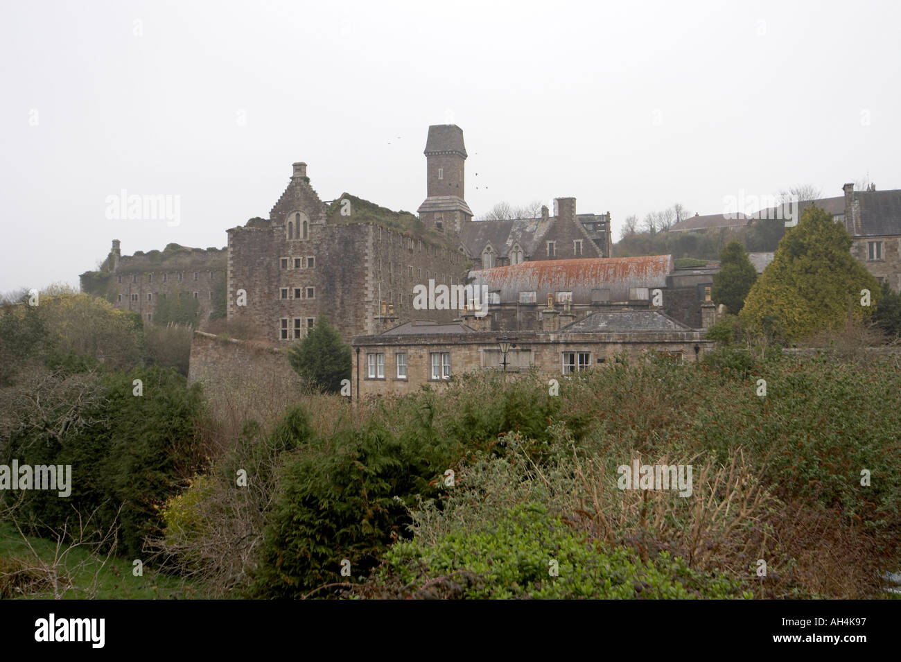 Exterior of Bodmin Jail Bodmin Cornwall England Stock Photo - Alamy