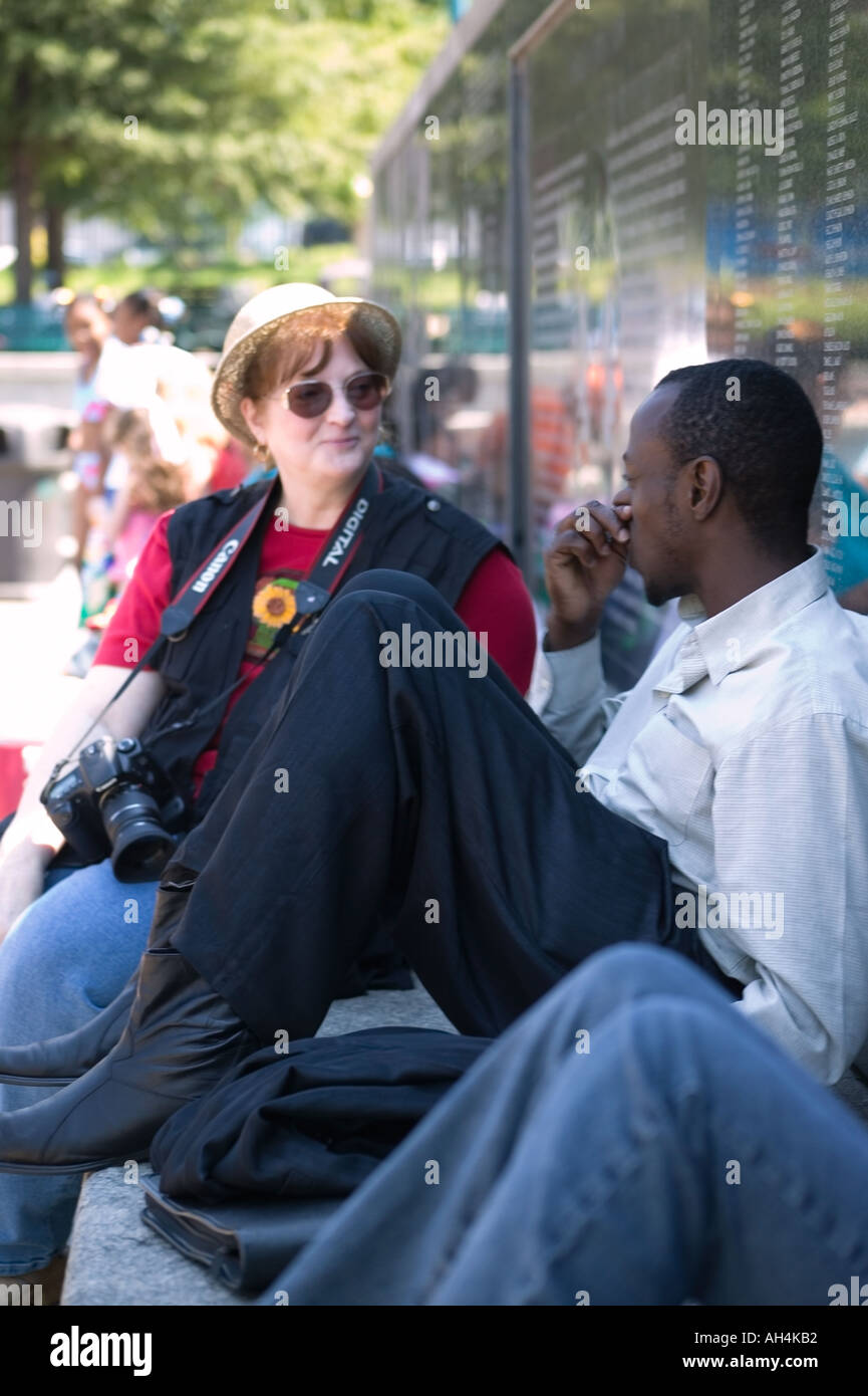 faces of atlanta 31 Stock Photo - Alamy