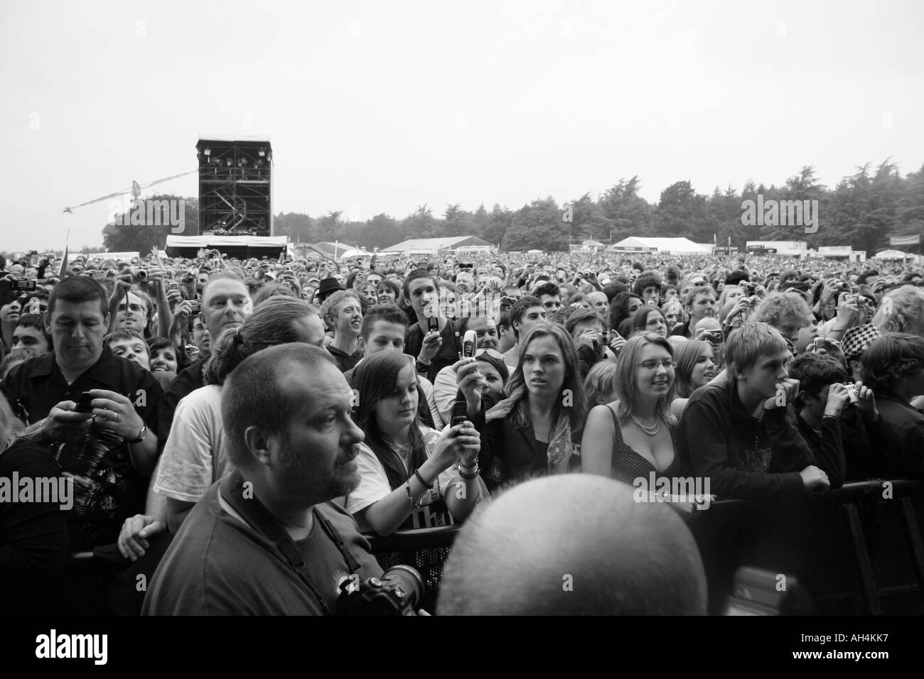 Crowd shot at the Wireless festival in Leeds 06 Stock Photo - Alamy