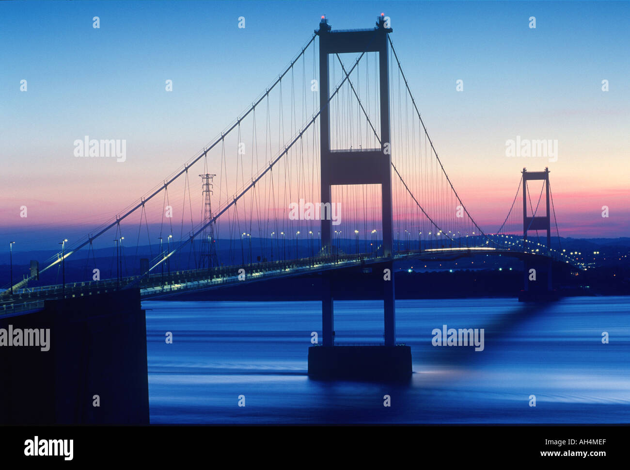 First severn crossing severn bridges hi-res stock photography and ...