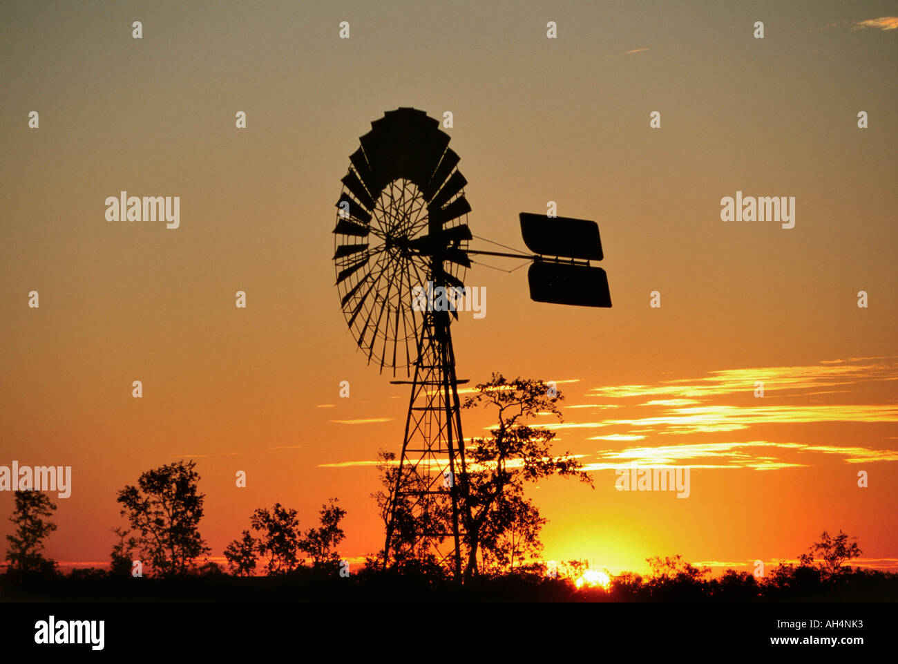 windmill, Northern Territory, Australia Stock Photo - Alamy