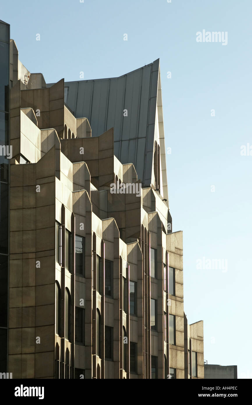Detail of Minster Court office building City of London EC3 Stock Photo ...
