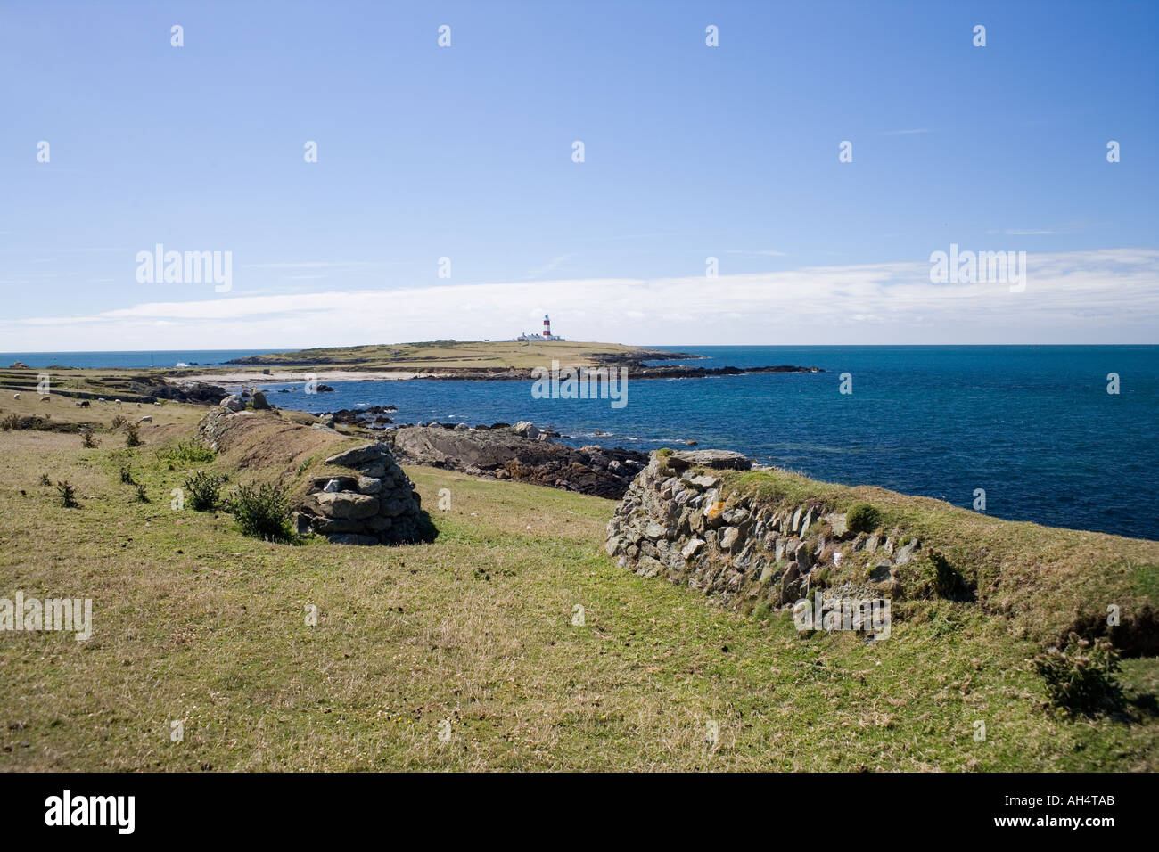Bardsey lighthouse hi-res stock photography and images - Alamy