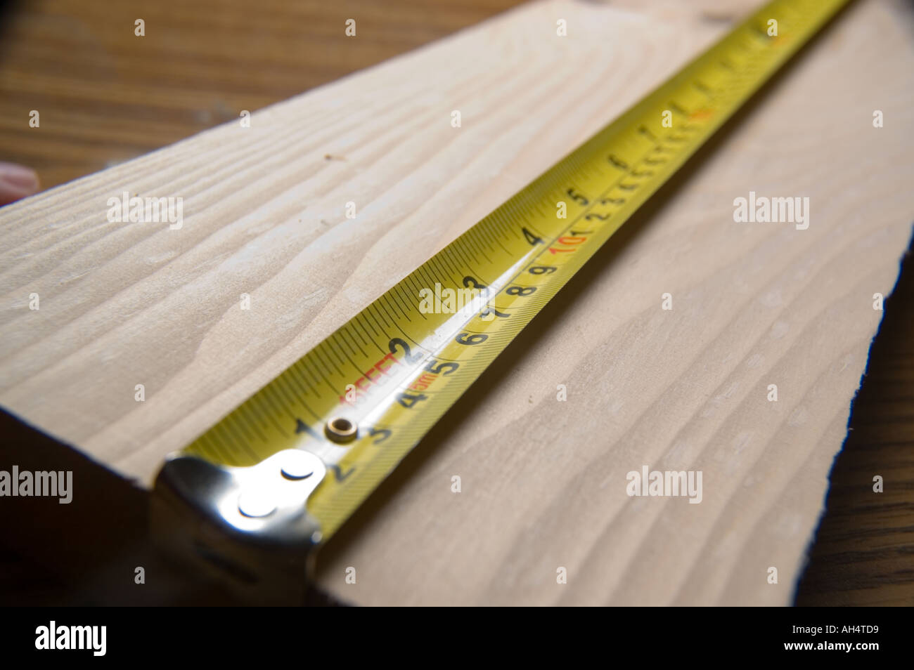 Long retractable tape measure hi-res stock photography and images - Alamy