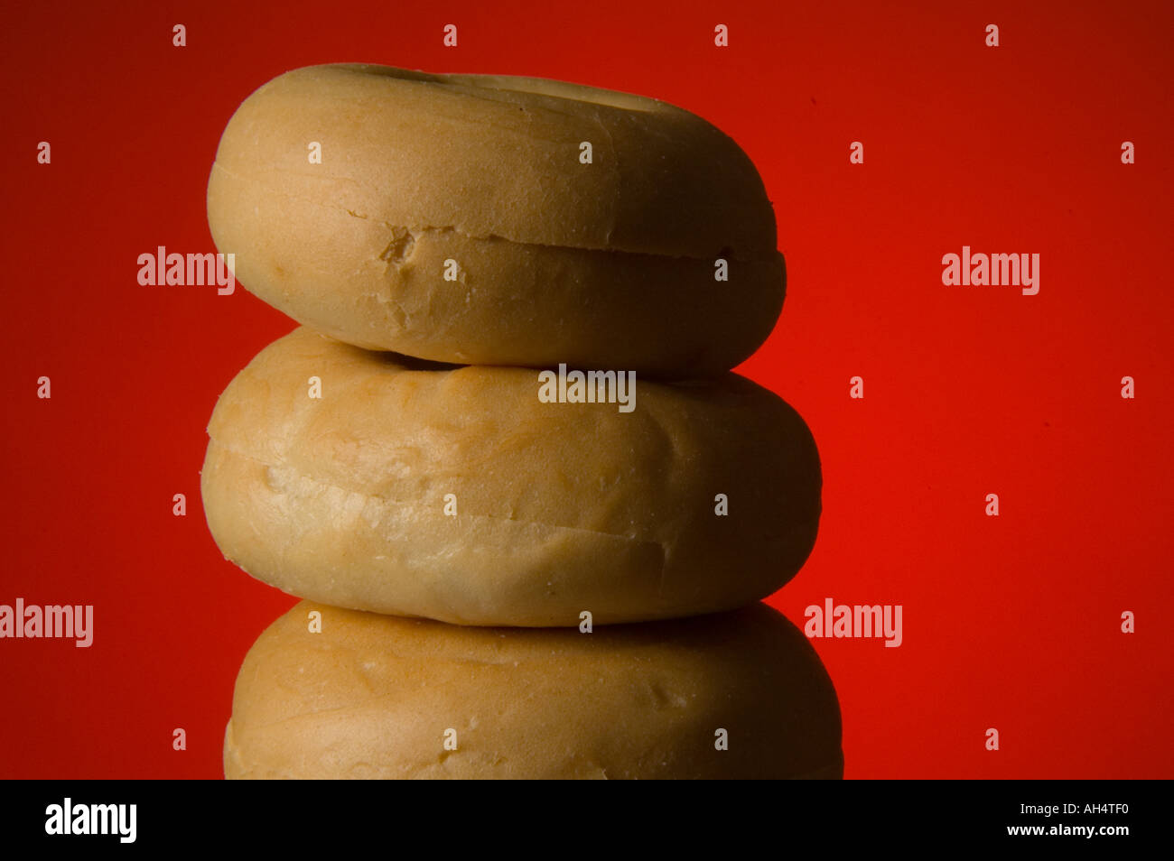 Whole wheat bagel and butter hi-res stock photography and images - Alamy