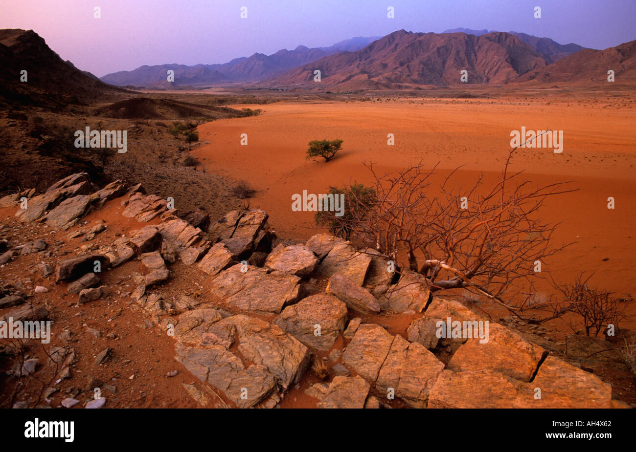 Marienfluss dry season Otjinjange riverbed Kunene region Kaokoveld ...