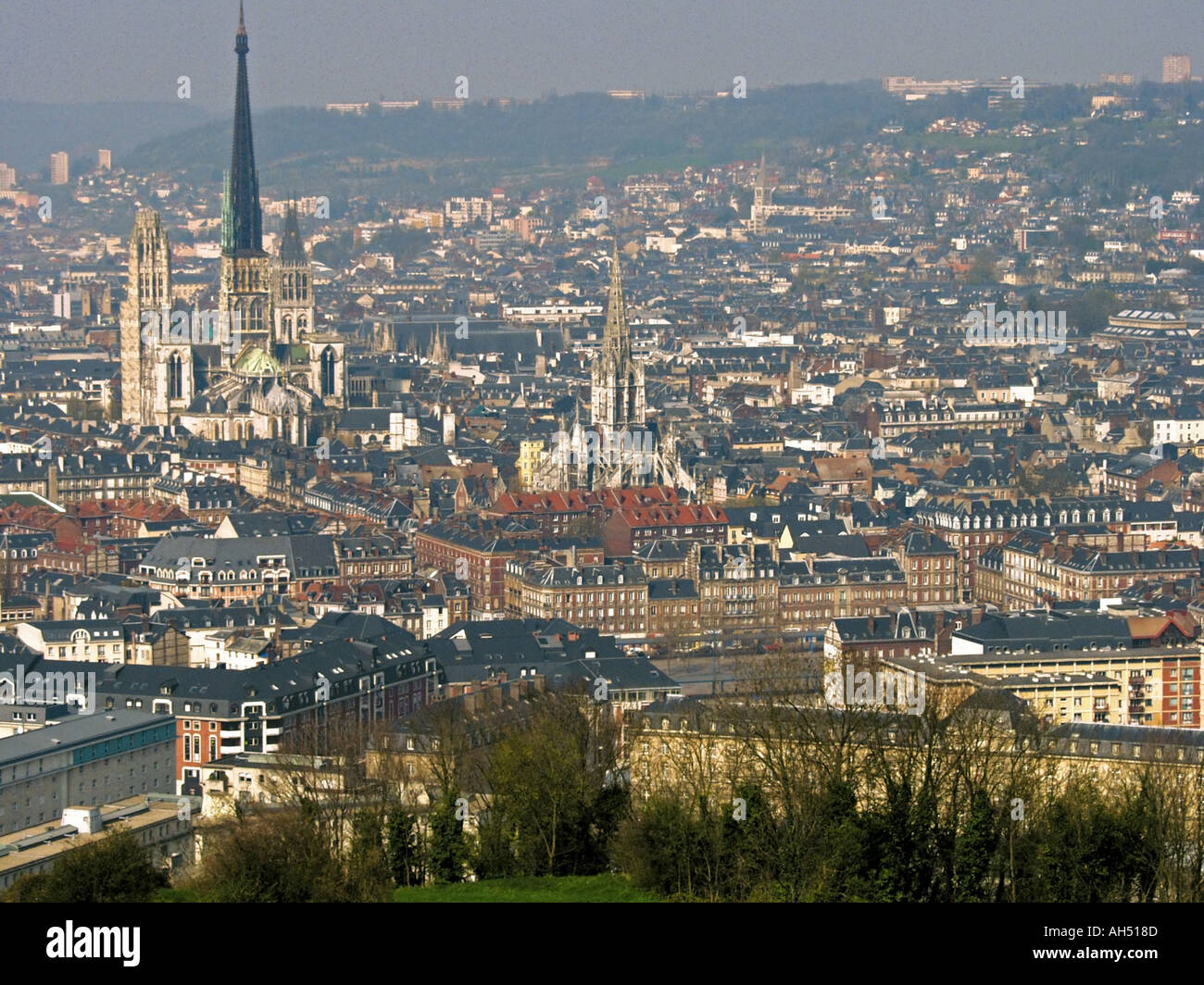 france normandy rouen david martyn hughes Stock Photo - Alamy