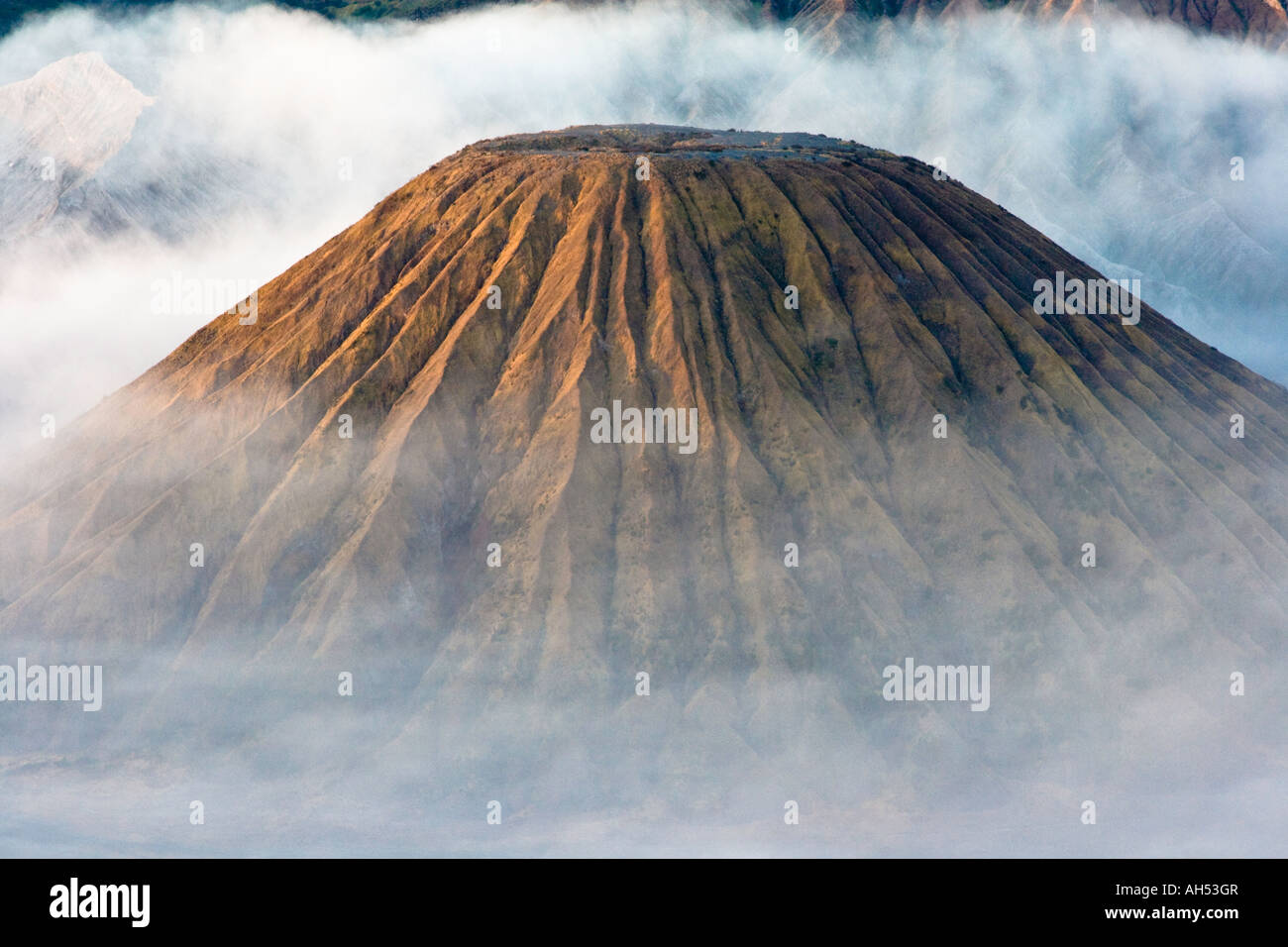 Gunung Batok or or Mount Batok Gunung Bromo area Java Indonesia Stock ...