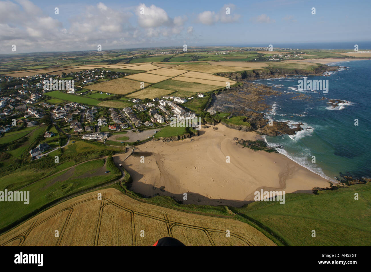 Trevone Bay Cornwall. UK Stock Photo - Alamy