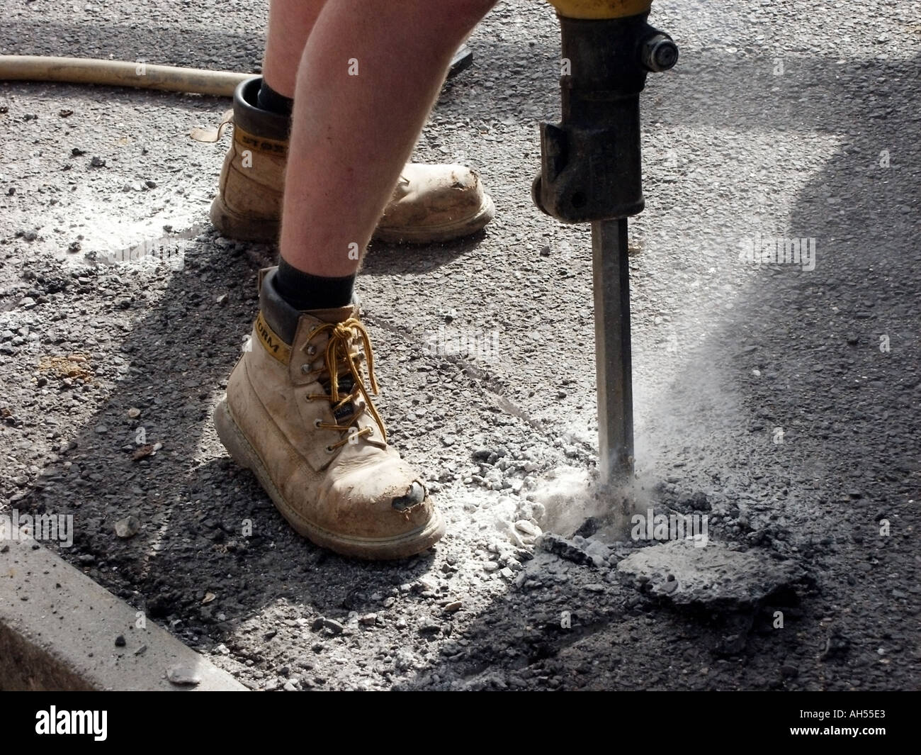 Pneumatic drill hi-res stock photography and images - Alamy