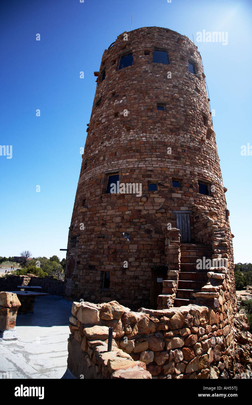 Desert View Watchtower, Grand Canyon Stock Photo - Alamy