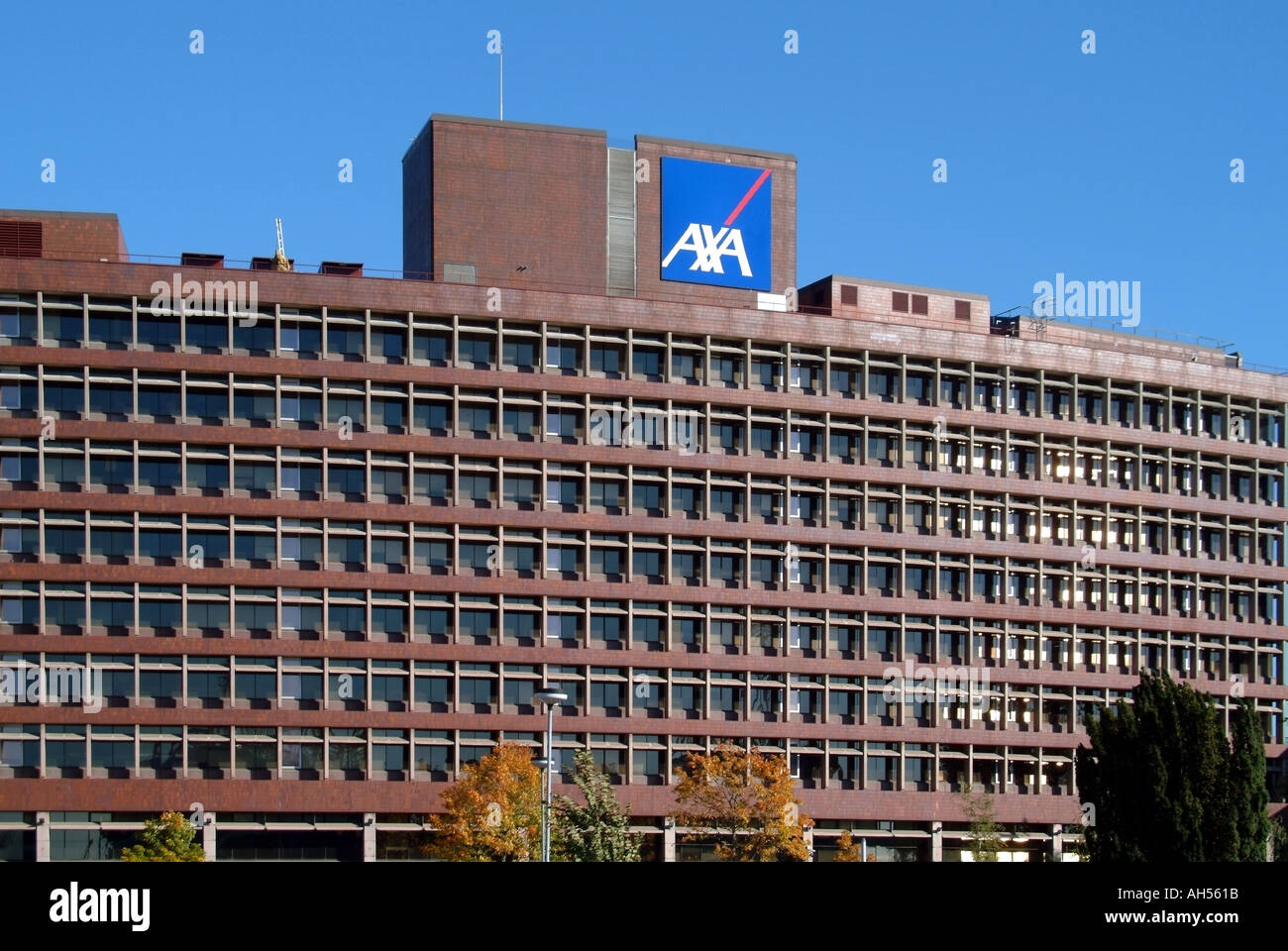 Ipswich county town of Suffolk AXA insurance company offices Stock ...