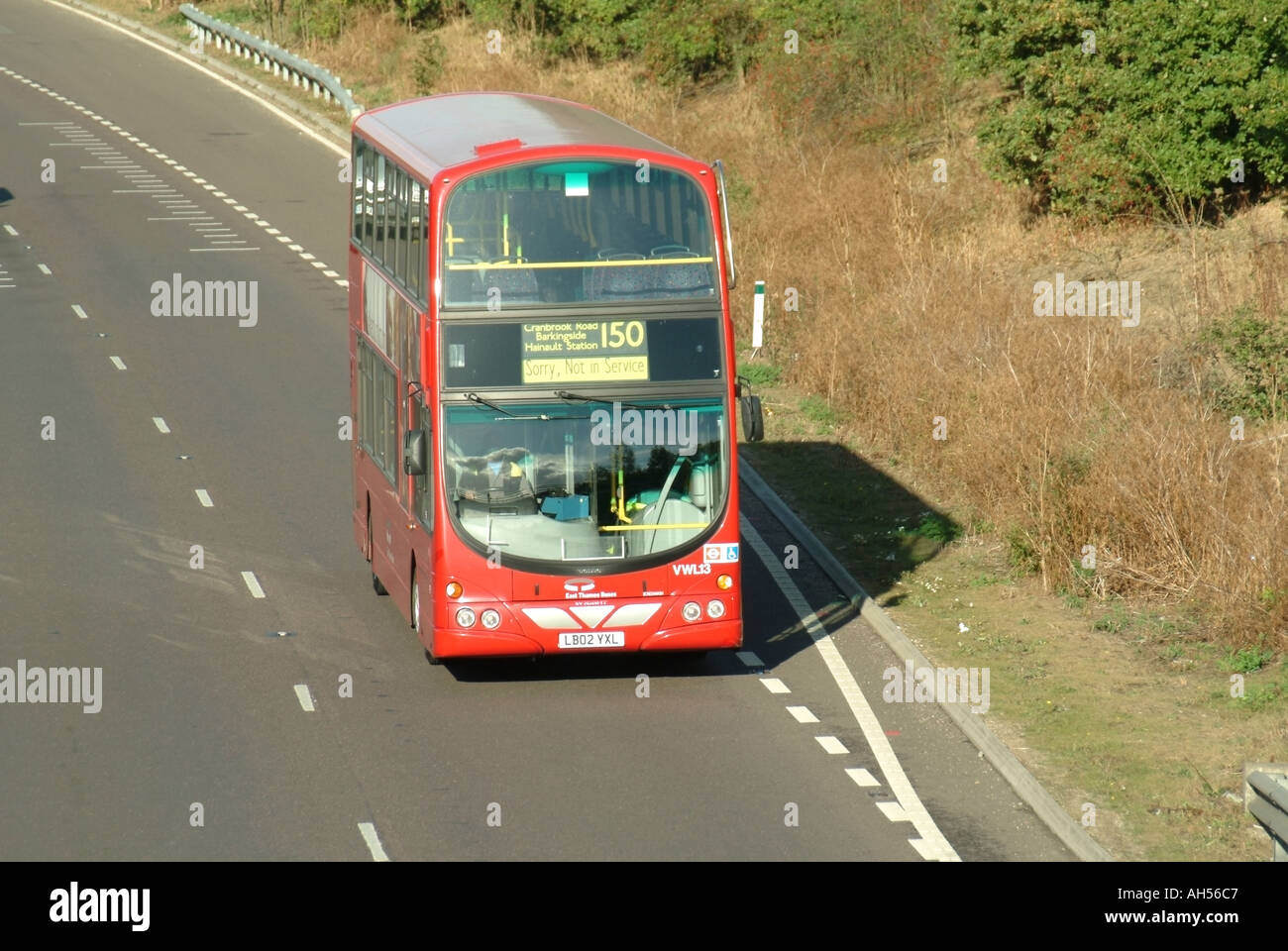 Essex red London Transport bus operated by East Thames Buses not in ...
