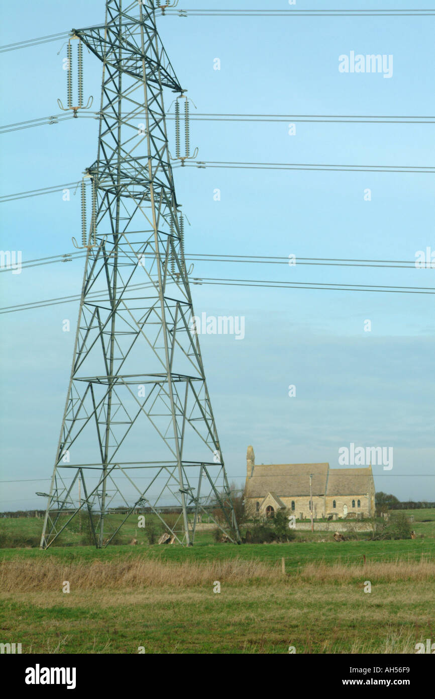 Pylon towers hi-res stock photography and images - Alamy
