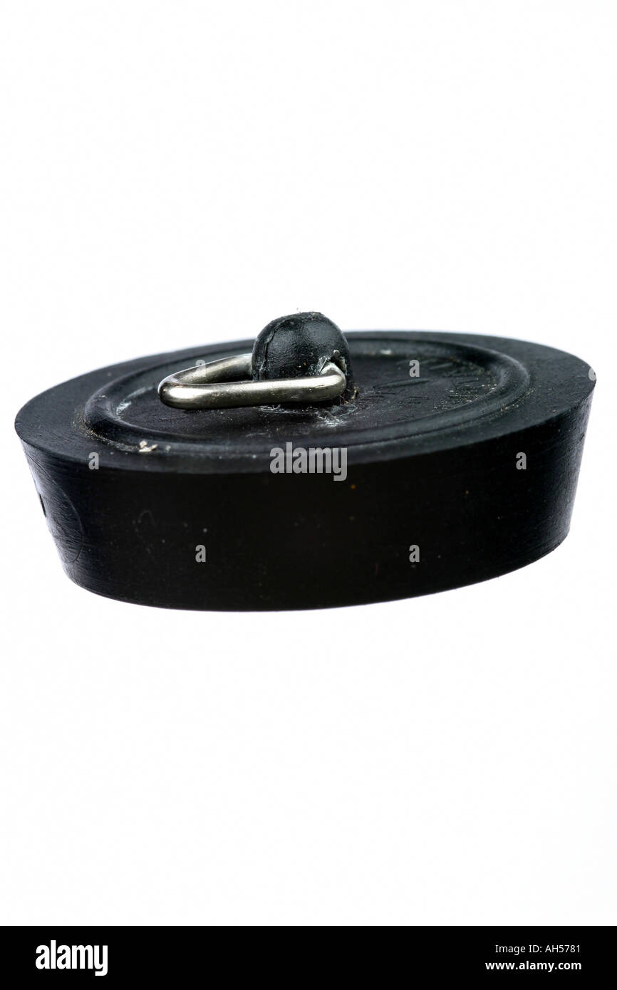 Plastic bath plug Stock Photo - Alamy