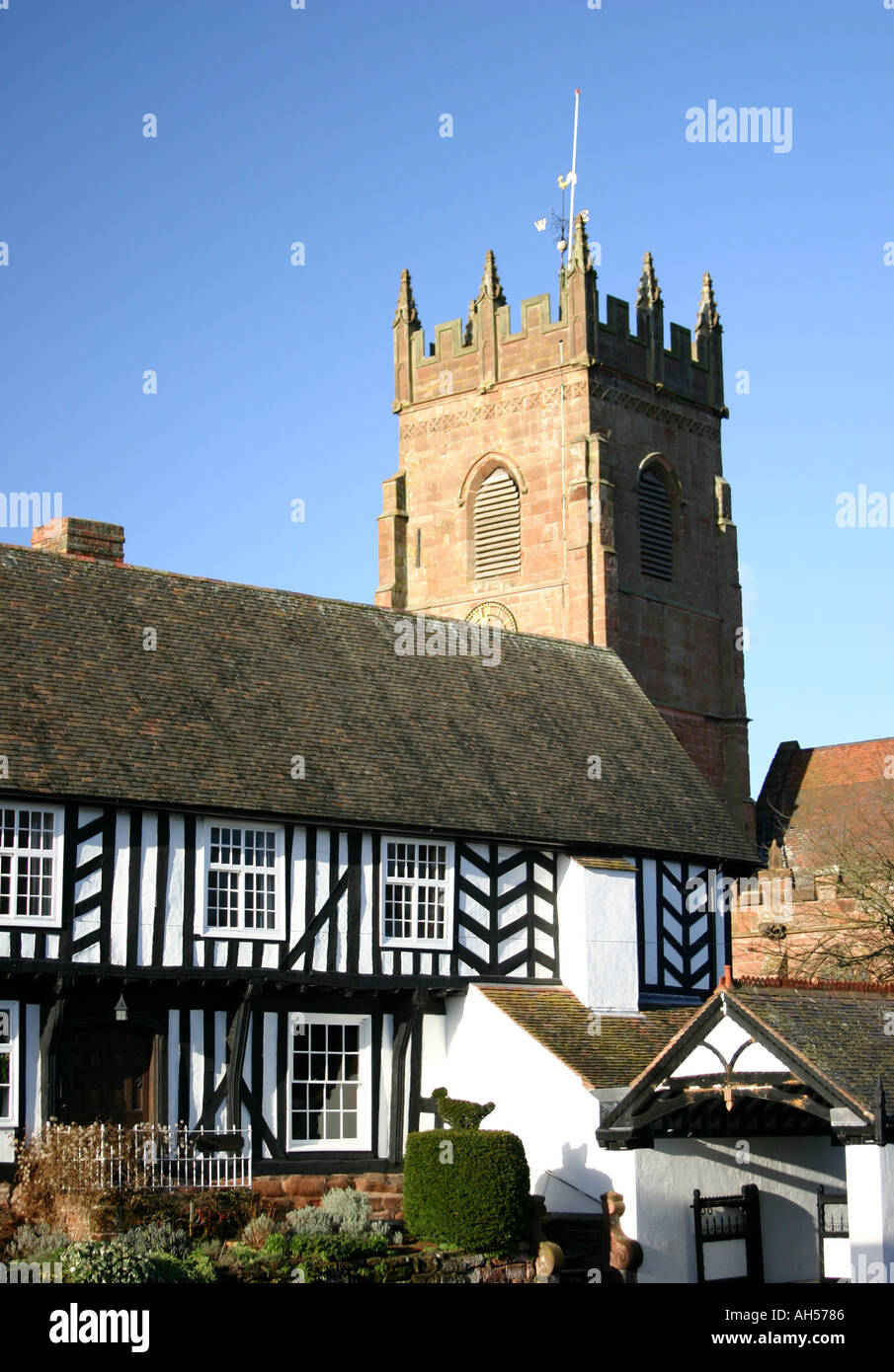 Claverley Church Shropshire Stock Photo - Alamy