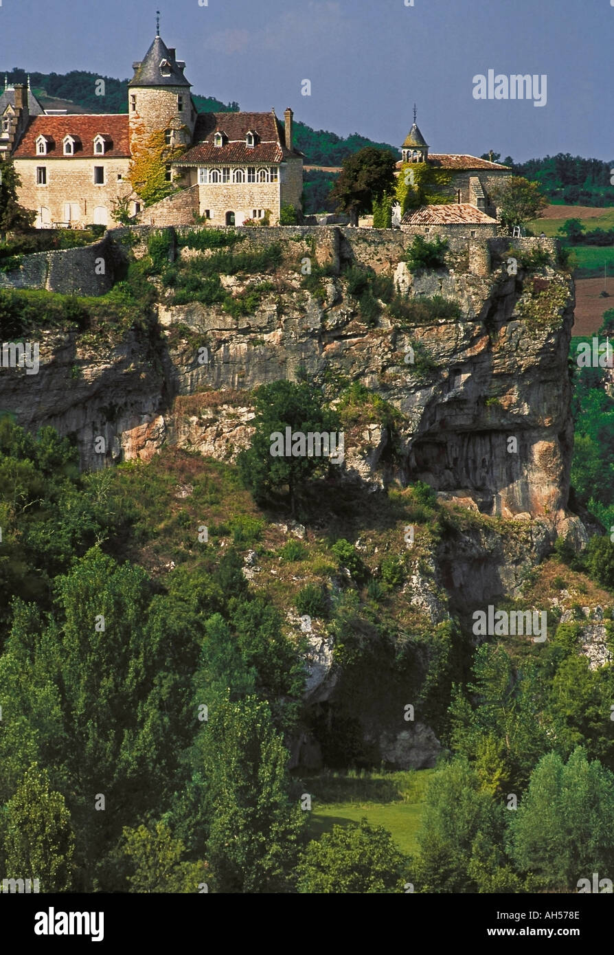 france river dordogne belcastel Stock Photo - Alamy