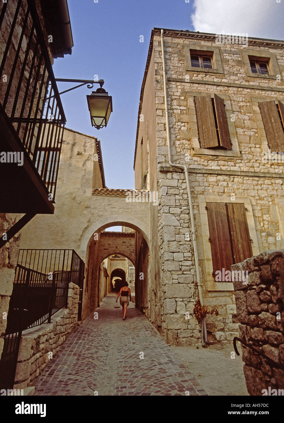 france aquitaine lot et garonne bastide town of monflanquin Stock Photo ...