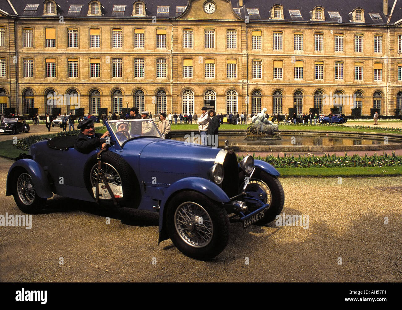 france normandy rouen town hall rouen boos bugatti rally Stock Photo ...