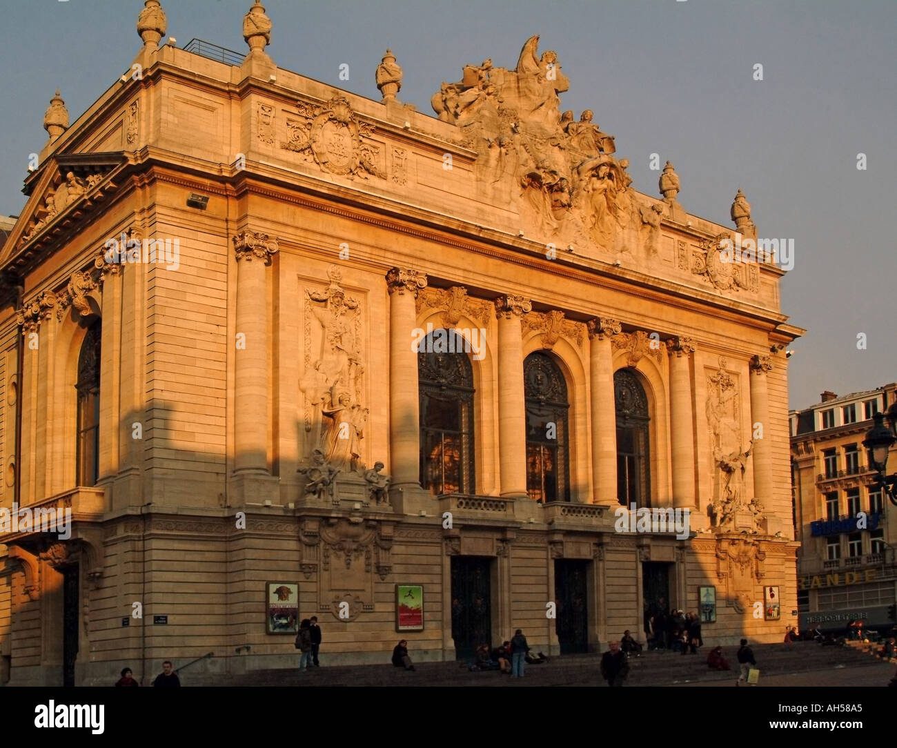 france nord picardy nord flanders flandres LILLE opera house Stock ...