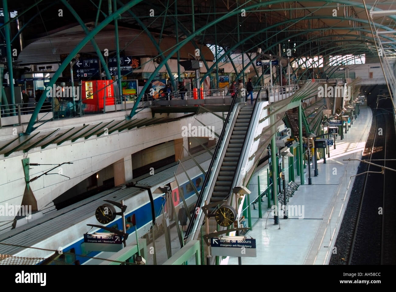 Lille Eurostar Station France Stock Photos & Lille Eurostar Station ...