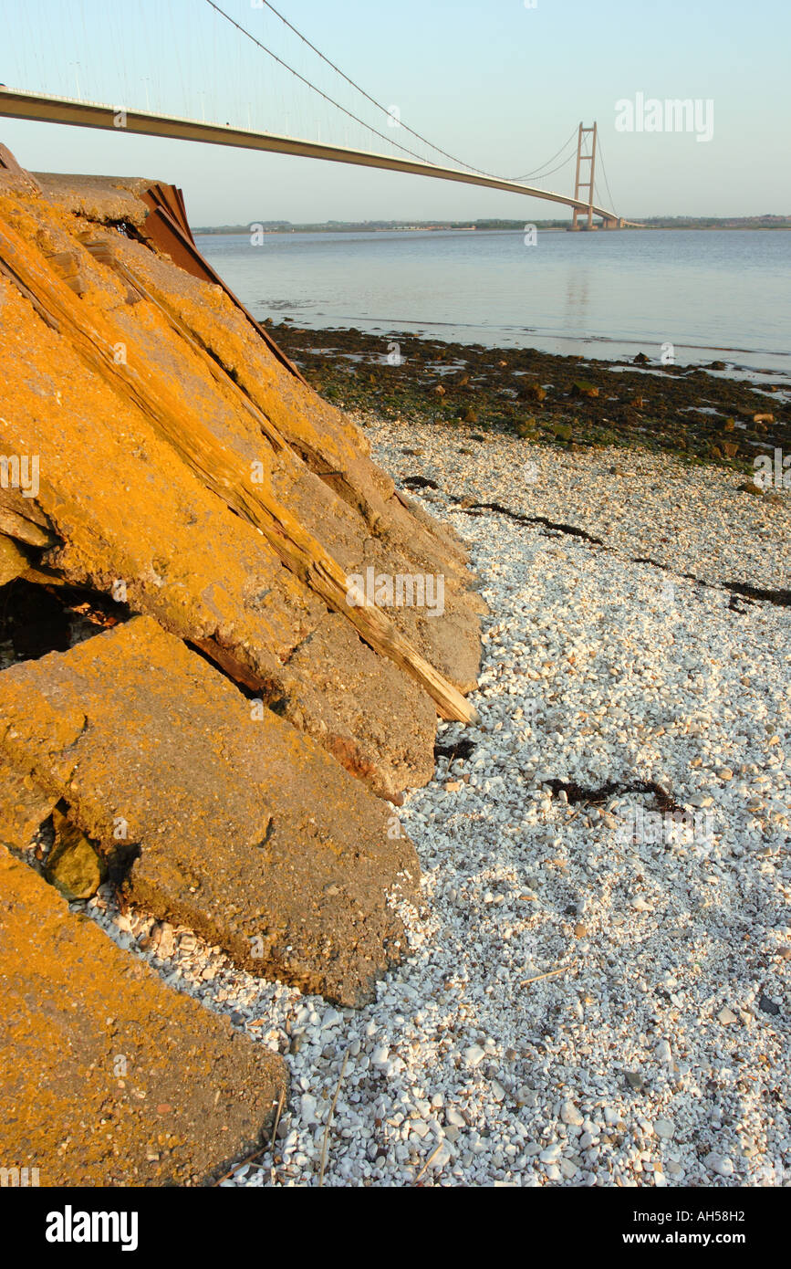 humber bridge, hull, england Stock Photo - Alamy