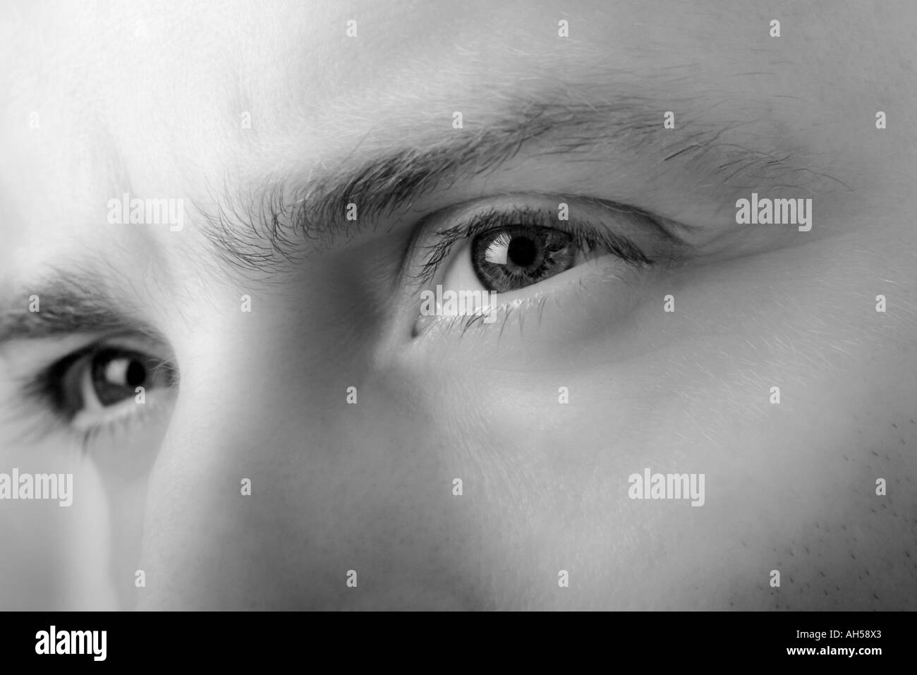 Meaningful look Black and White Stock Photos & Images - Alamy