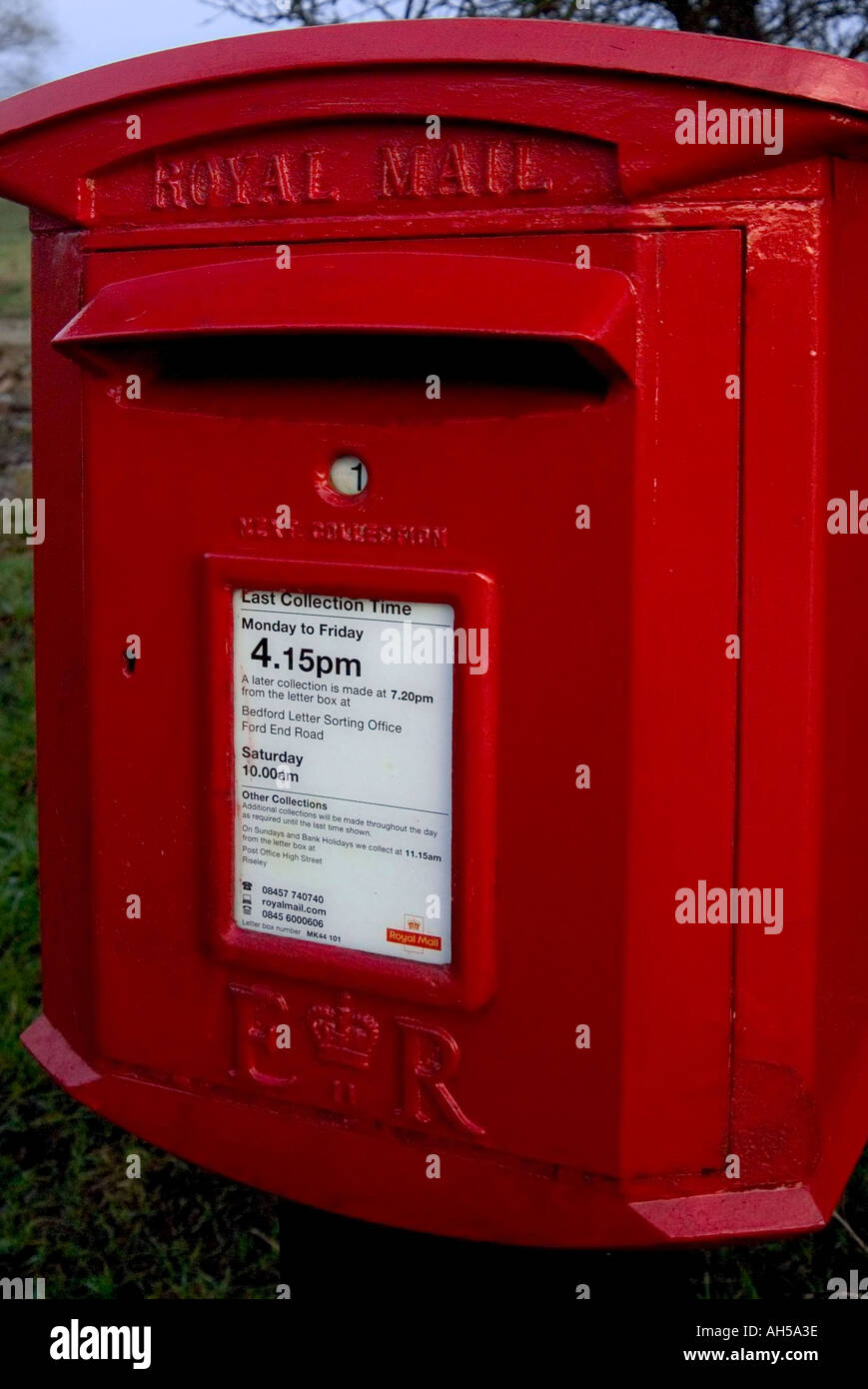 Times for mail collections hi-res stock photography and images - Alamy