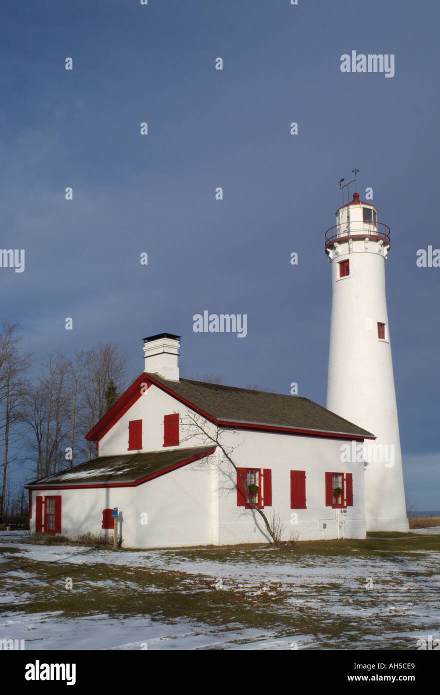 Sturgeon Point Lighthouse High Resolution Stock Photography and Images ...