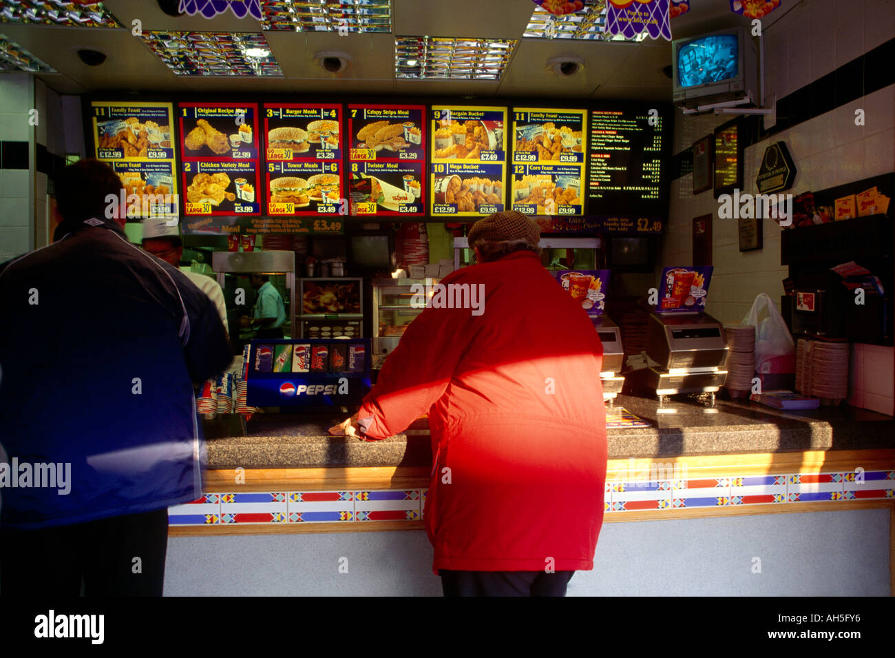 Kfc customers hi-res stock photography and images - Alamy