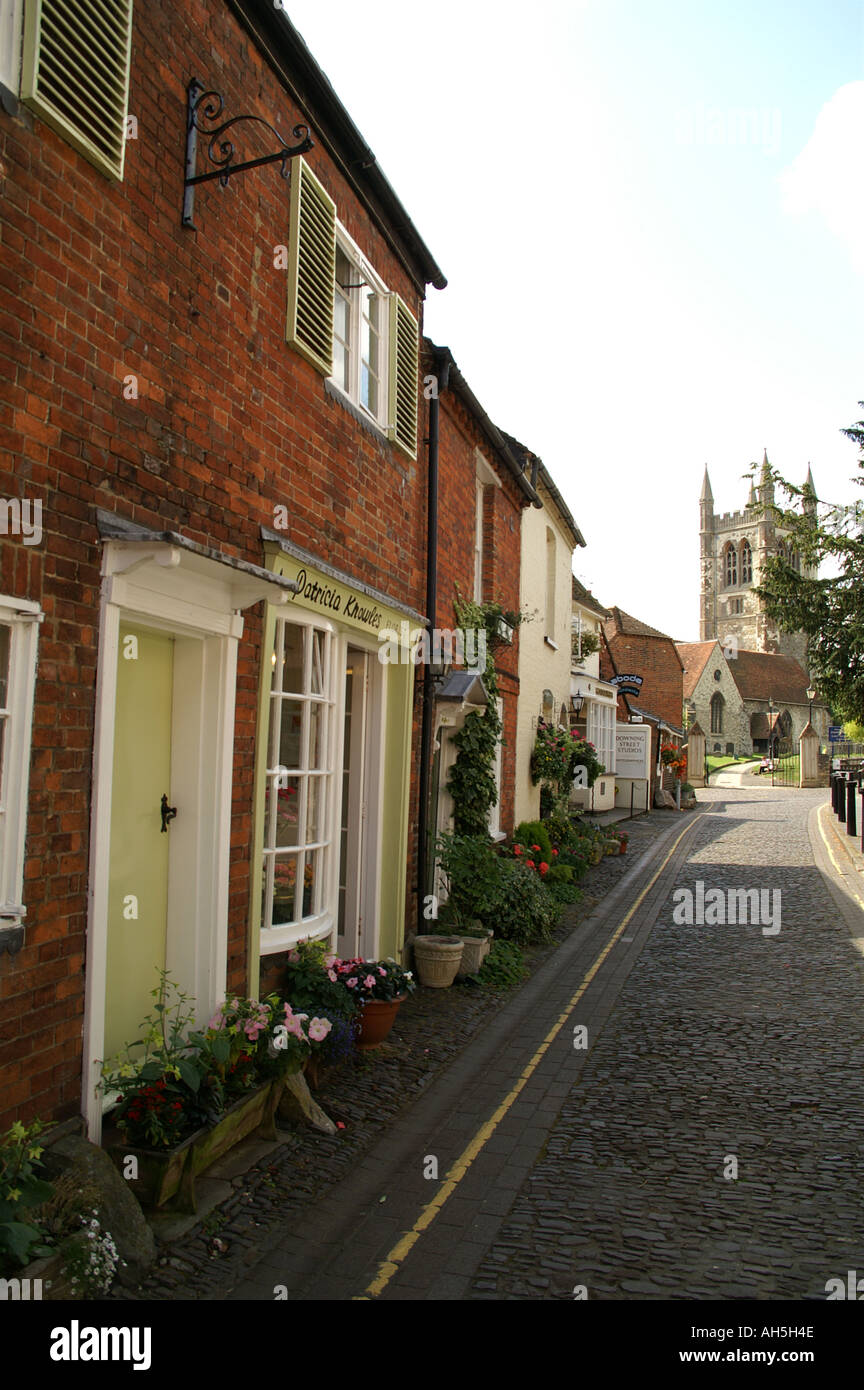 Church in Farnham Surrey UK Stock Photo - Alamy