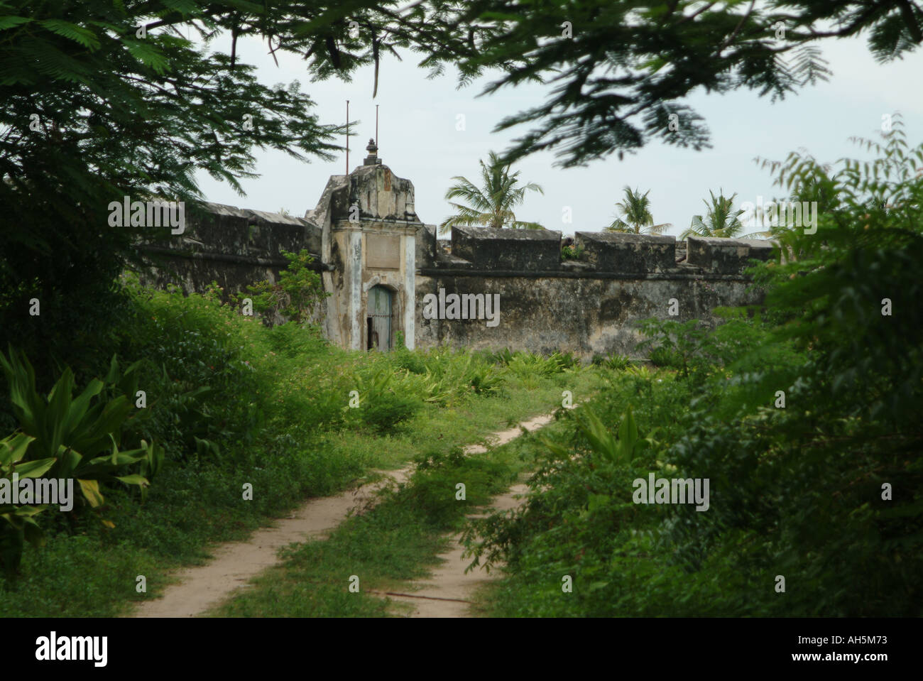 Sao Joao Portuguese star shaped fort built in 18th century. Ibo Island ...
