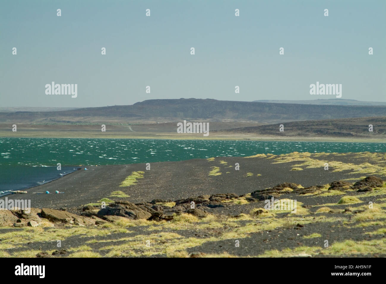 Landscape of Lake Turkana. Kenya, Eastern Africa Stock Photo - Alamy