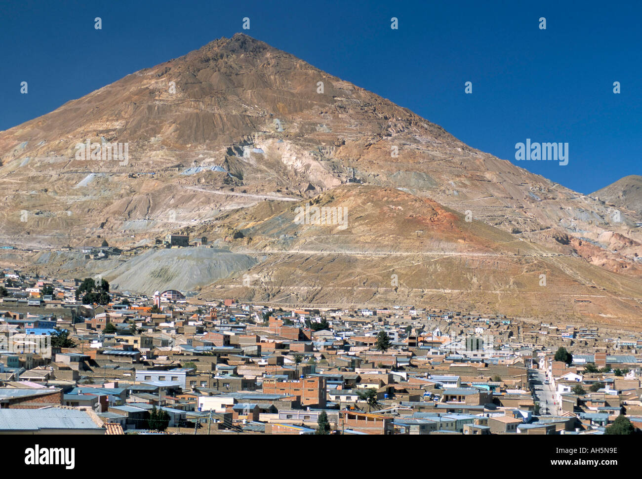 Cerro Rico richest hill on earth historical site of major silver mining ...