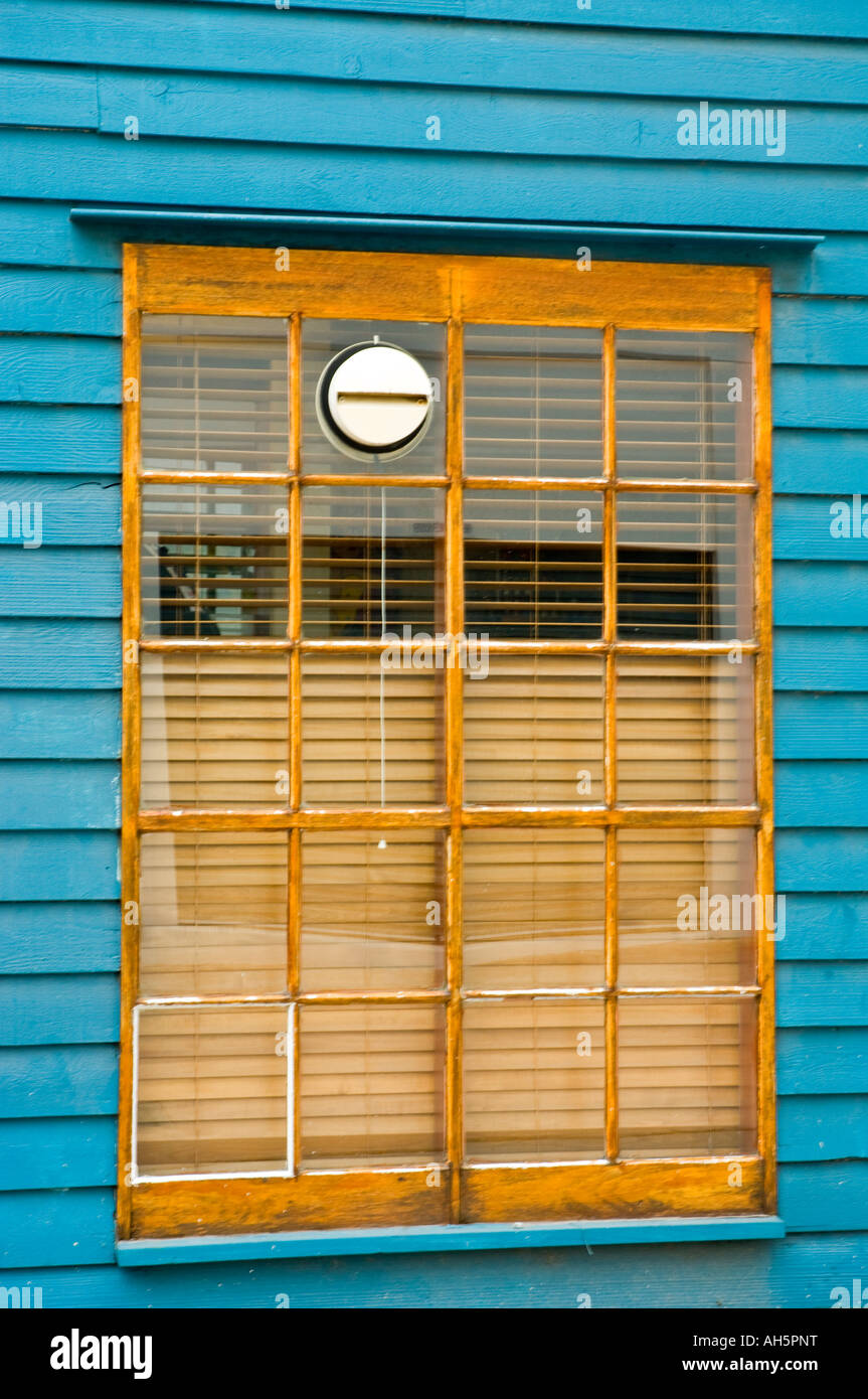 Colonial style window Stock Photo - Alamy