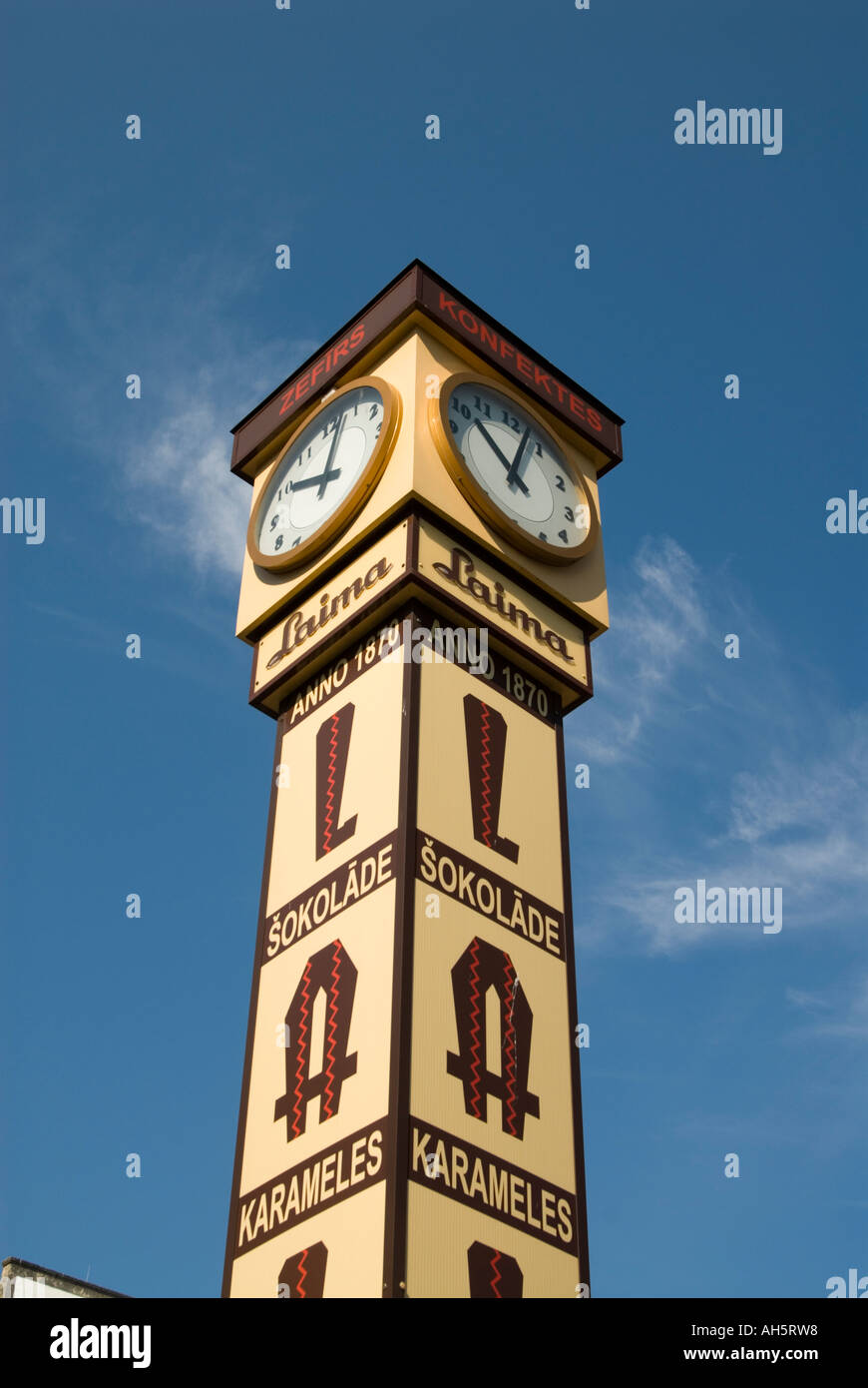 Laima clock hi-res stock photography and images - Alamy