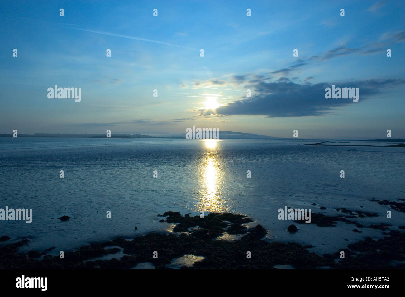 Sunrise on the Shannon Stock Photo - Alamy