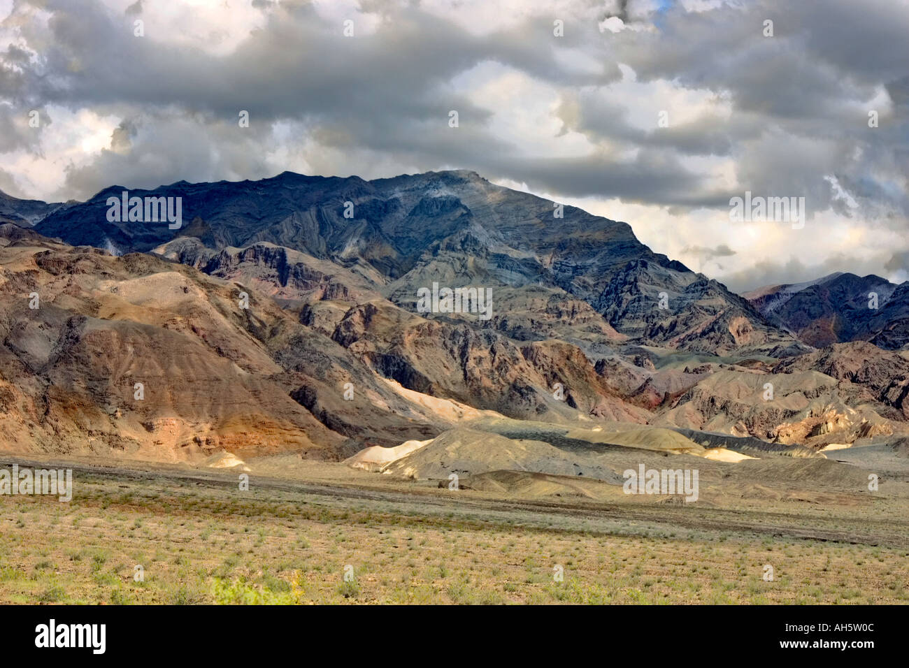 Desert Hillside Death Valley California Stock Photo - Alamy