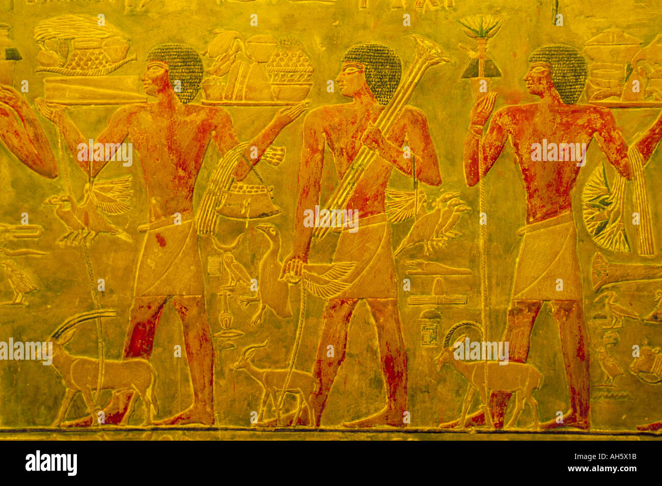 Presentation of offerings Mastaba of Ptah Hotep Saqqara UNESCO World ...