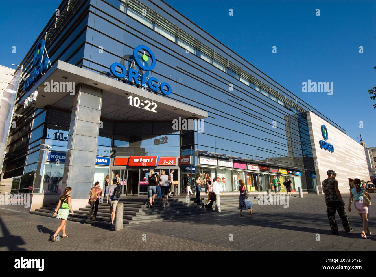 Origo shopping centre, Riga Latvia Stock Photo: 8210940 - Alamy