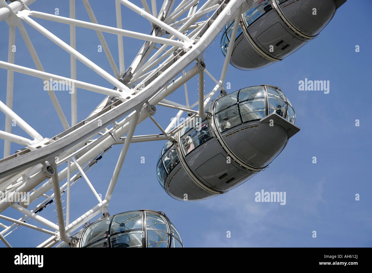 millennium wheel in london Stock Photo - Alamy