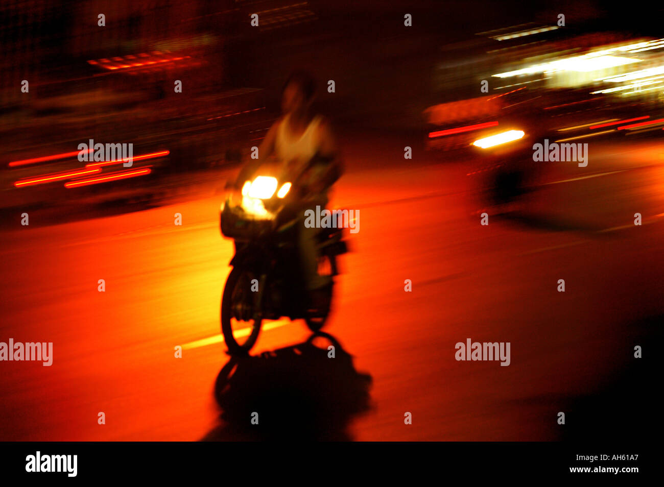 Biker riding motorcycle low angle hi-res stock photography and images ...