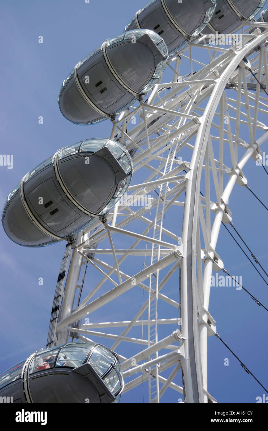 millennium wheel in london Stock Photo - Alamy